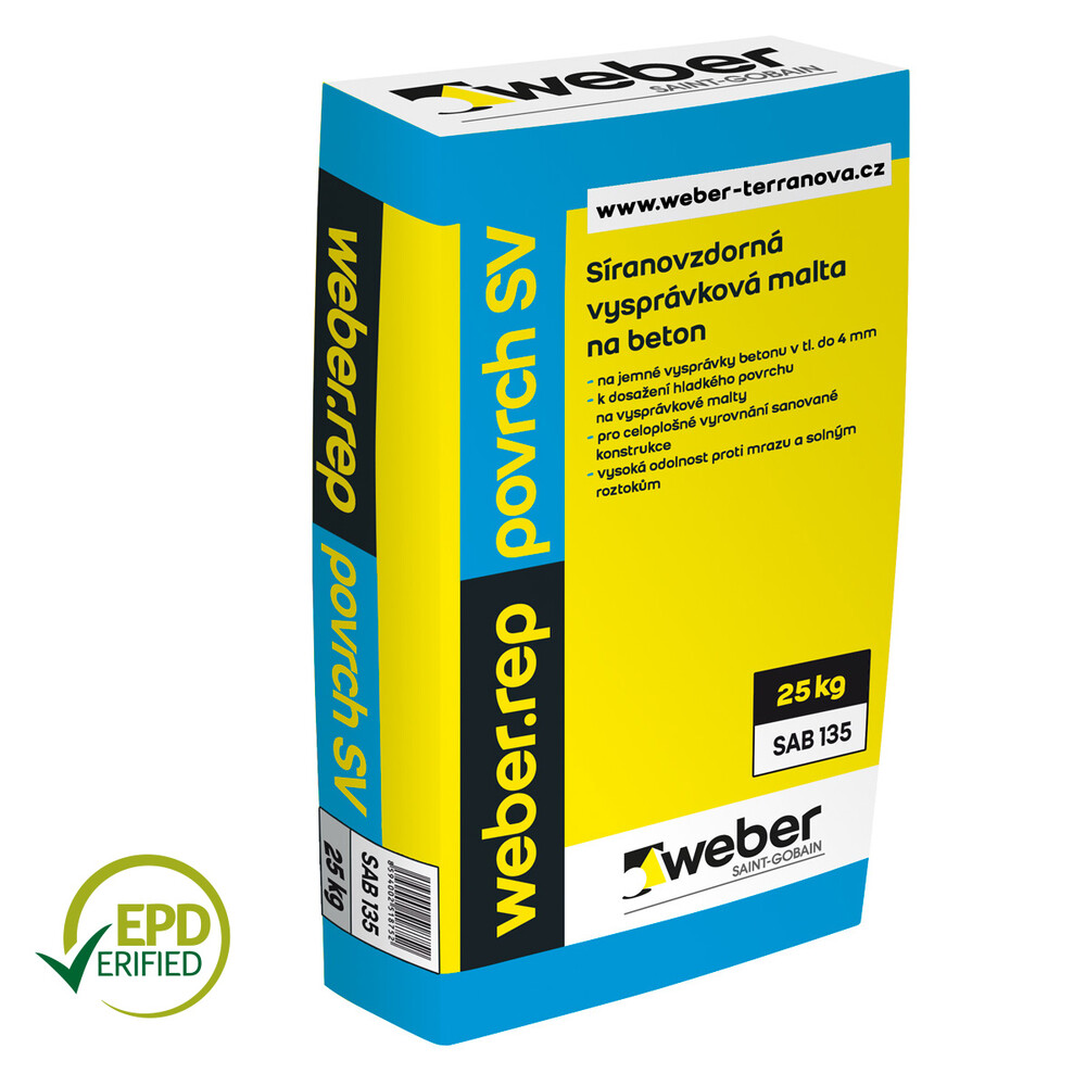 weberrep povrch SV | sanační systém na beton – weber.rep | sanační ...
