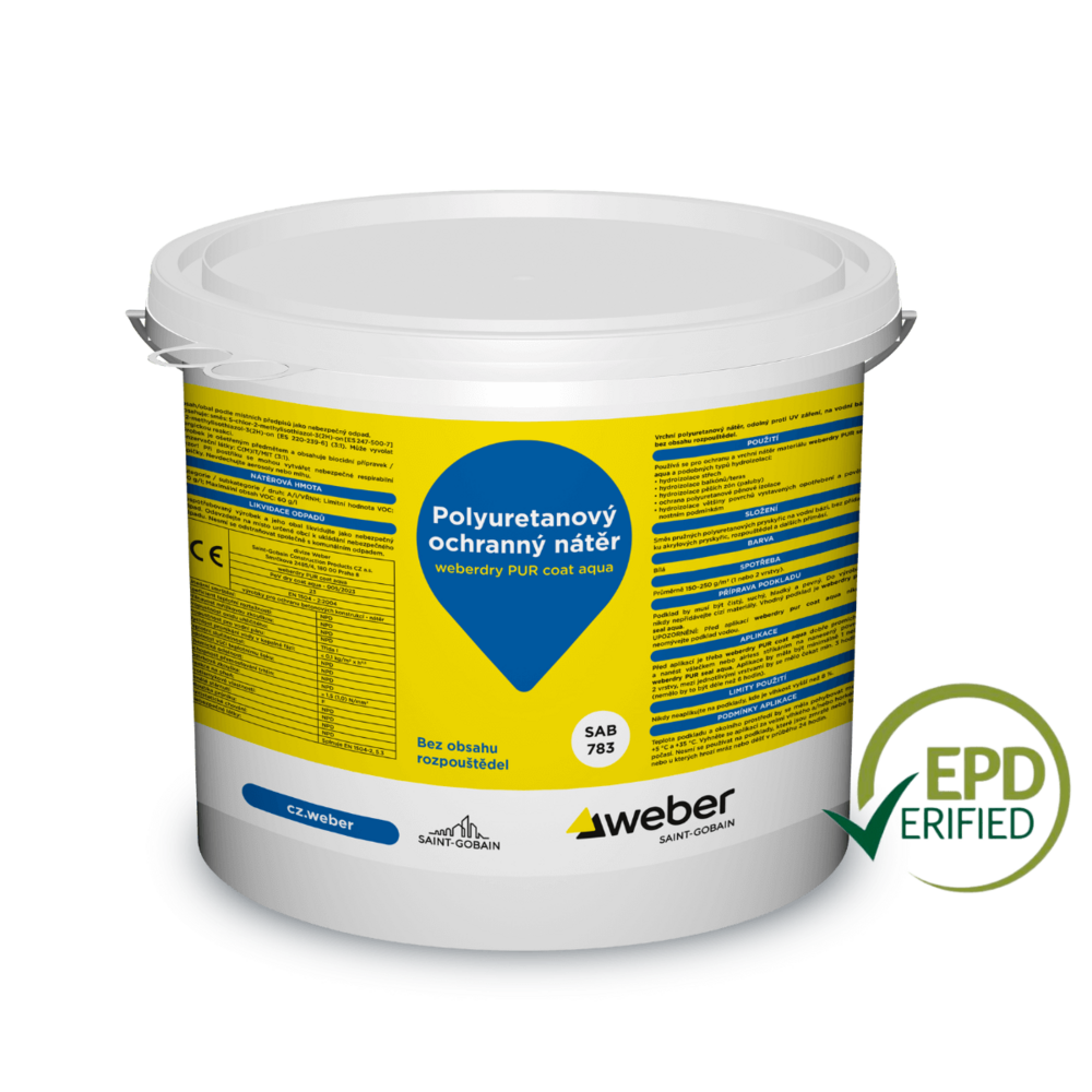 weberdry PUR Coat Aqua | systémy ochrany povrchu | sanace a ...