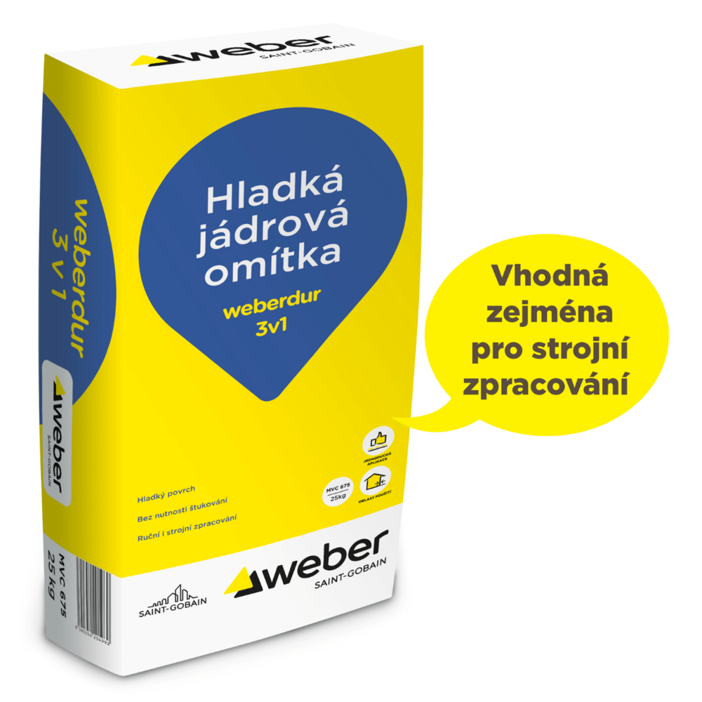 weberdur 3v1 | jádrové omítky - weber.dur | jádrové omítky a štuky ...