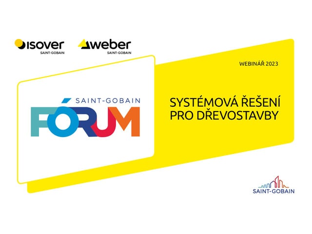 Webinář: Systémová řešení pro dřevostavby | Cz.Weber