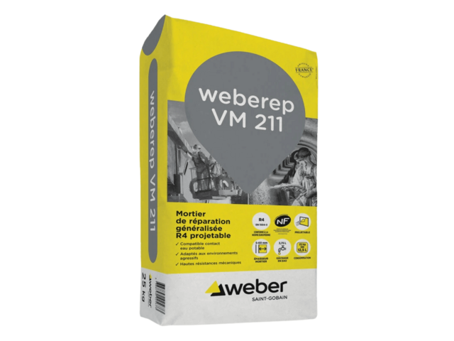 weberep VM 211 | sanační systém na beton – weber.rep | sanační systém ...